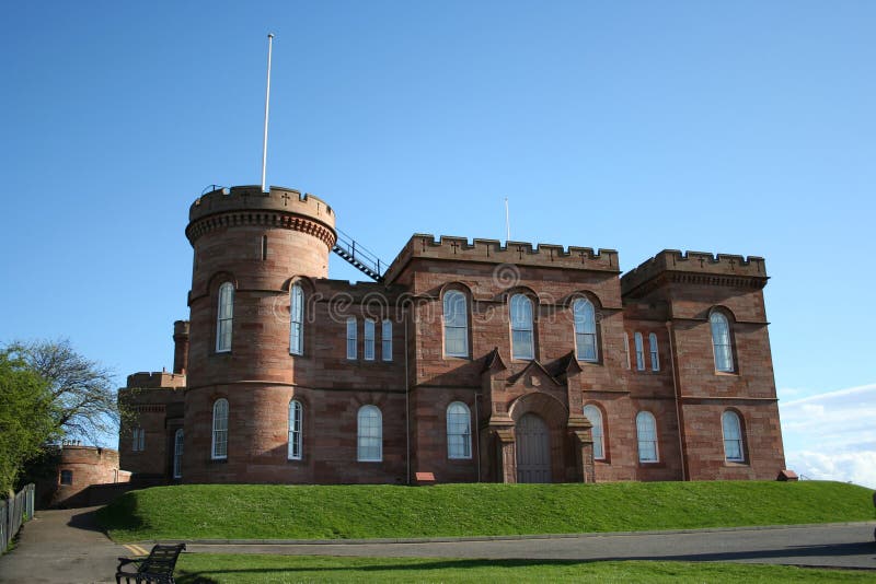 Castillo De Inverness, Inverness Escocia Foto de archivo - Imagen de ...