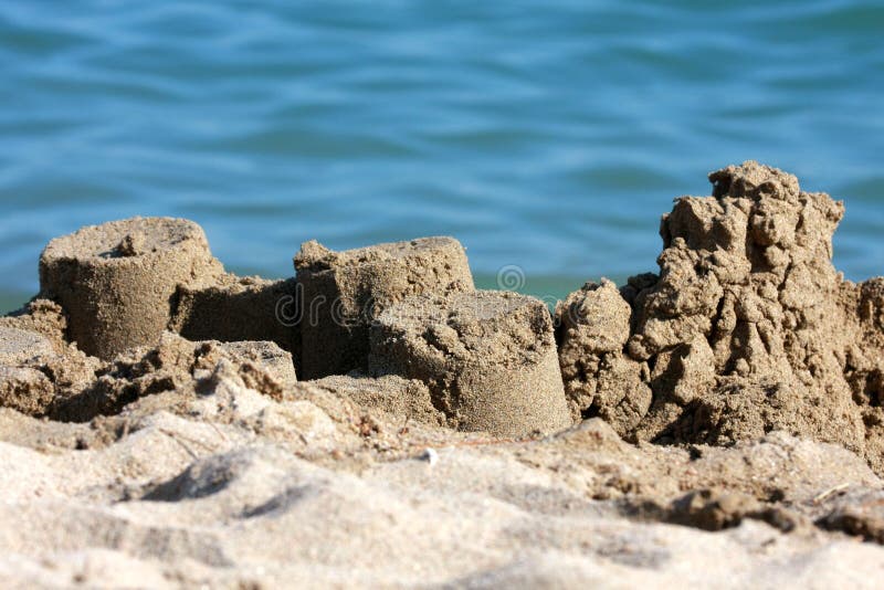 Castillo de arena imagen de archivo. Imagen de enmascarado - 6248727