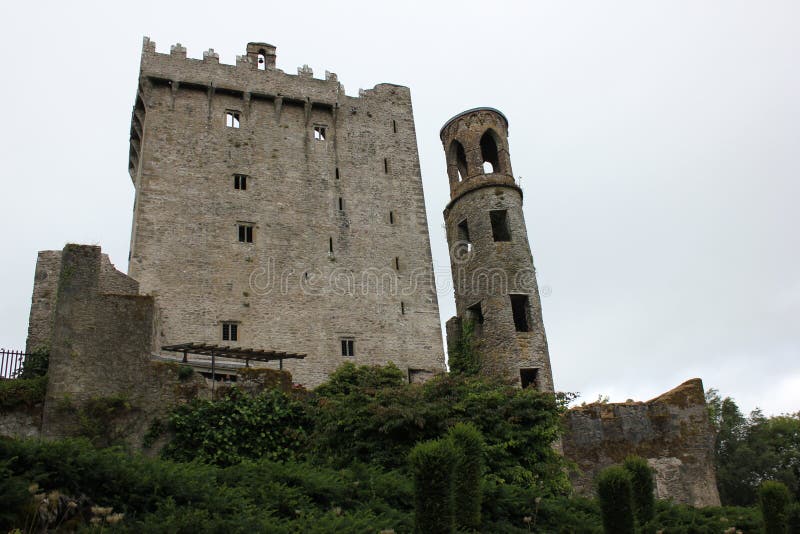 Castillo De La Lisonja, Piedra De Lisonja, Irlanda Imagen de archivo ...