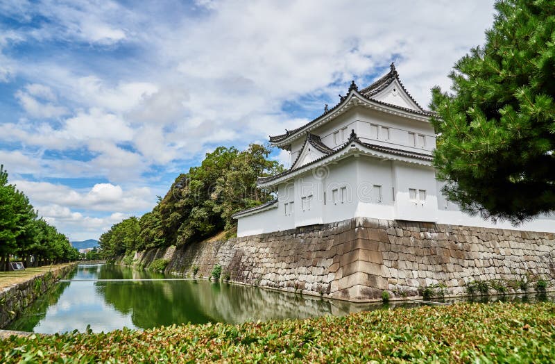 Castillo De Nijo, Kyoto, Japón Imagen de archivo - Imagen de ...