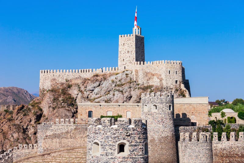El Castillo De Rabati Es Una Fortaleza En Akhaltsikhe, Georgia Imagen ...