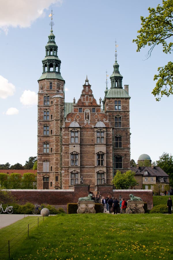 Castillo De Rosenborg En Copenhague Imagen de archivo editorial ...