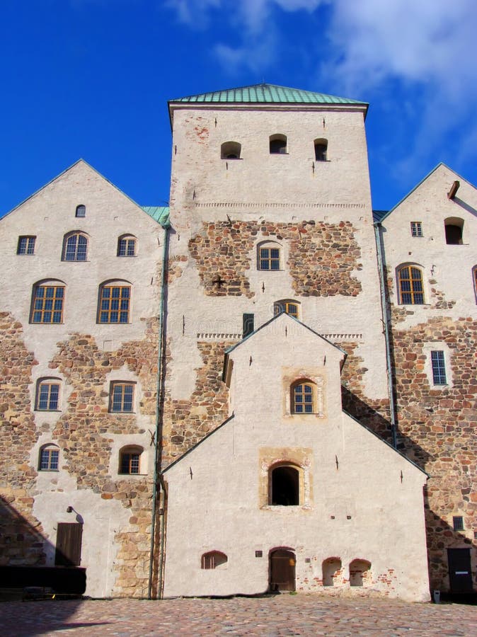 Linna De Turun Del Castillo De Turku, Edificio Medieval En La Ciudad De ...