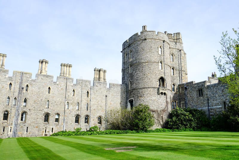 Castillo De Windsor, Londres, Reino Unido Foto de archivo - Imagen de ...