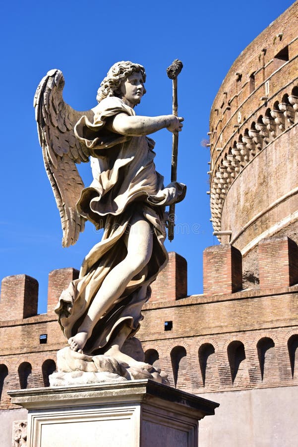 Roma - Roma - ángel Con La Inscripción De Gian Lorenzo Bernini (1598 ...