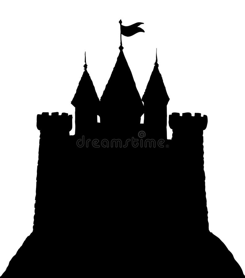 Castillo Gráfico Del Vector Ilustración del Vector - Ilustración de ...