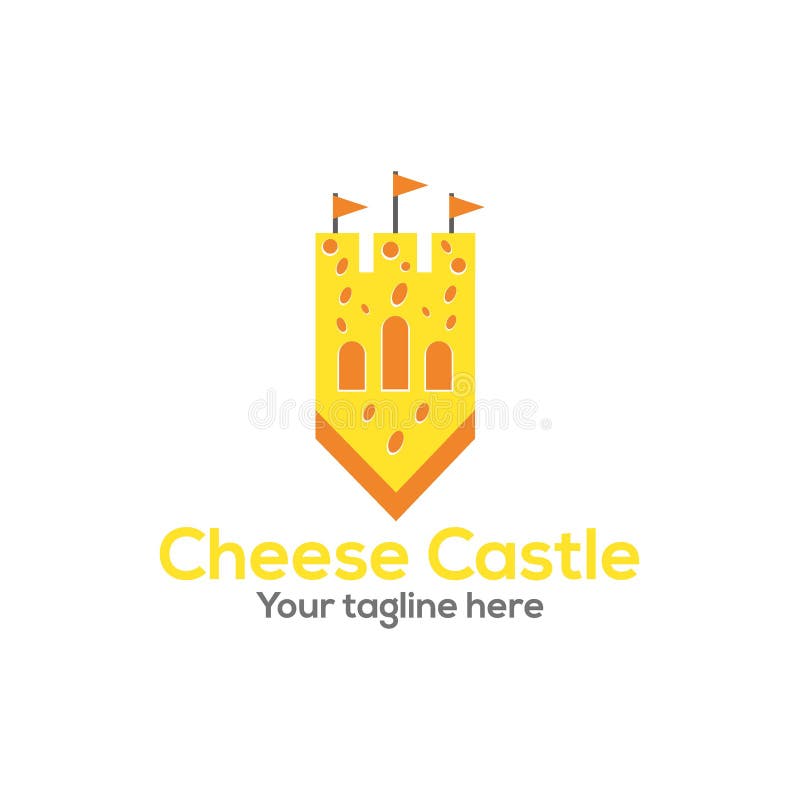 Castillo Logo Vector Art Logo Template Y Ejemplo Stock de ilustración ...
