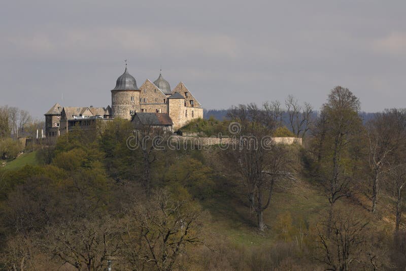 Castillo Sababurg De La Bella Durmiente Foto de archivo - Imagen de ...