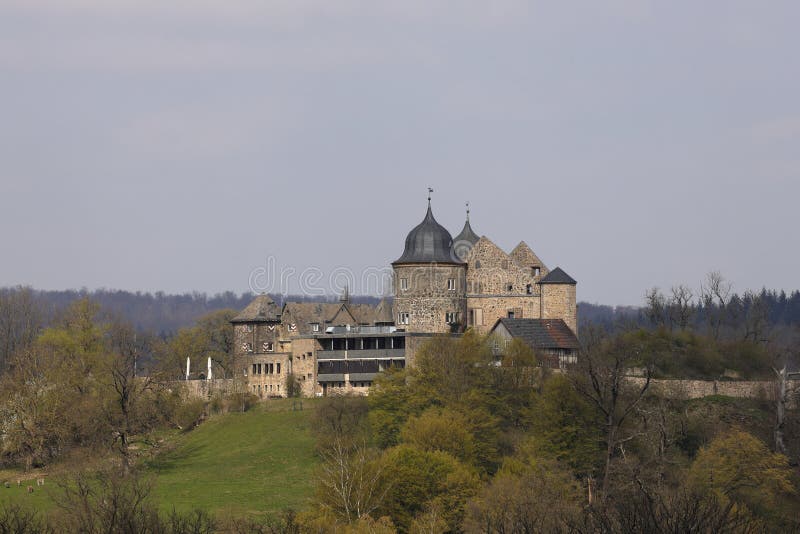 Castillo Sababurg De La Bella Durmiente Imagen de archivo - Imagen de ...