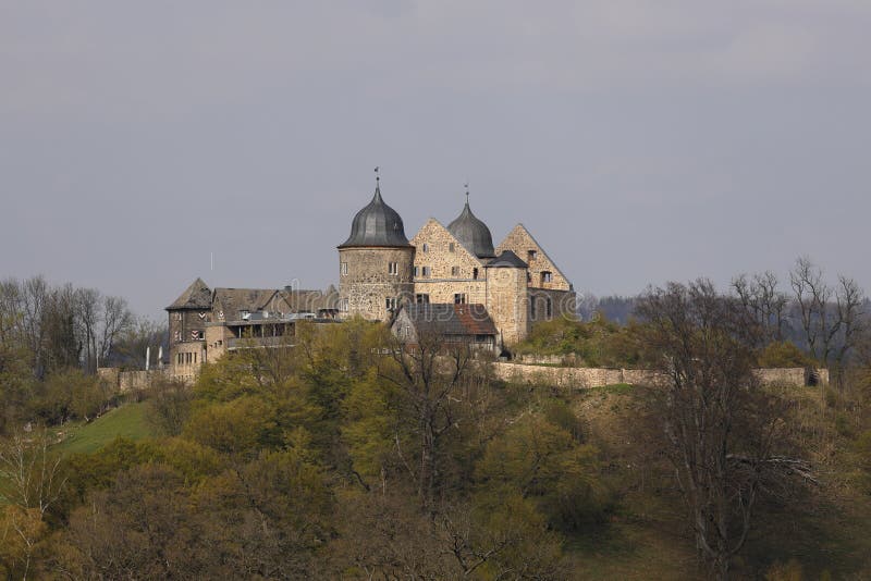 Castillo Sababurg De La Bella Durmiente Foto de archivo - Imagen de ...
