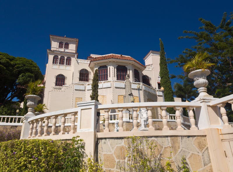 Castillo Serralles Mansion at Ponce (Puerto Rico) Stock Image - Image ...