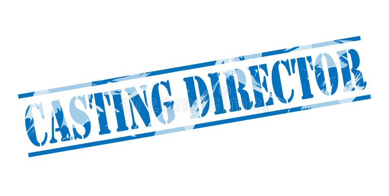 Casting Director Rubber Stamp Stock Vector - Illustration of supervisor ...