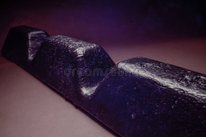 Pig Iron Ingot for Casting - Raw Materials Industry - Brazil. Stock ...
