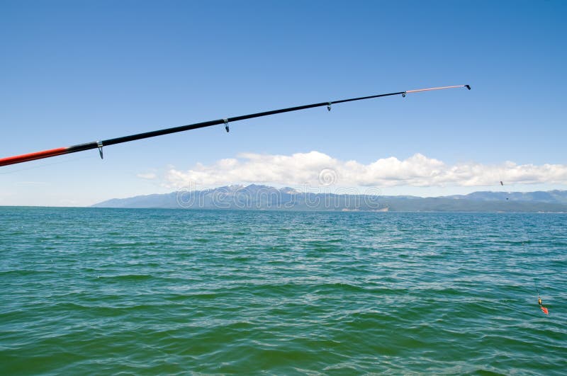 Casting a line stock image. Image of cast, summer, lake - 11651059