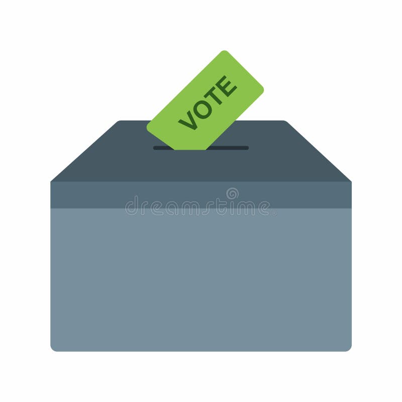 Casting Vote Icon Vector Image. Stock Vector - Illustration of outline ...