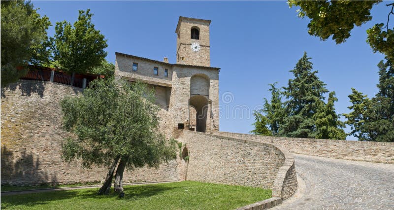 Landscape for Classics Mediterranean Houses of Alb Stock Photo - Image ...