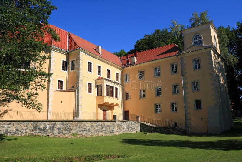 Castle in Pezinok stock image. Image of hotel, history - 212604539