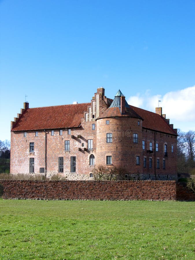 Dutch Landscape- Castle Croy and Farms- Laarbeek Stock Image - Image of ...