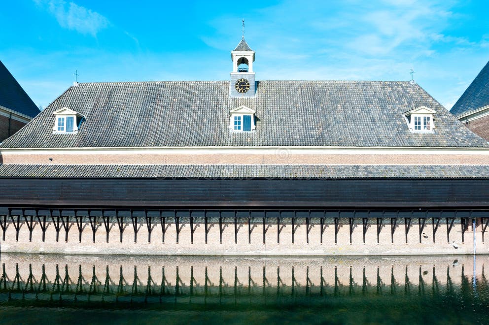 Castle stock photo. Image of fosse, arch, dutch, history - 26023228