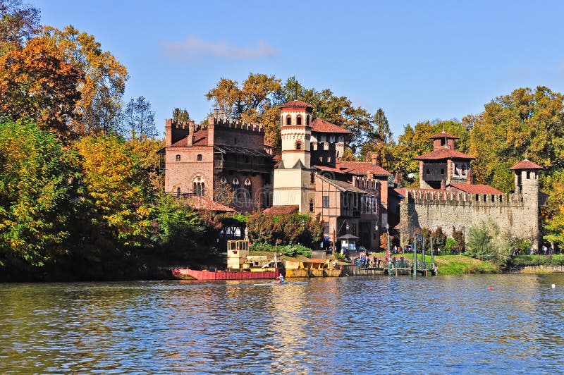 Castle stock image. Image of piemonte, valentino, nature - 27861985