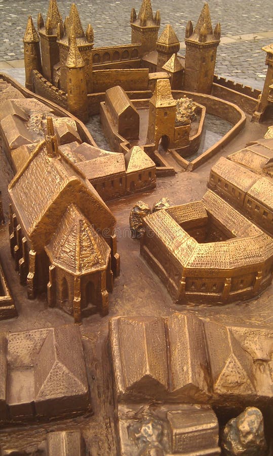 Castle stock photo. Image of hungary, kaszeg, shiny, model - 37558780