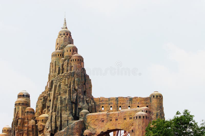 Castle stock image. Image of asia, large, asian, chinese - 6960387