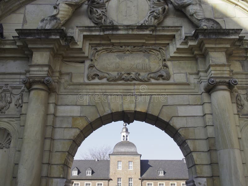 Castle of ahaus stock image. Image of ahaus, tower, nature - 36772031