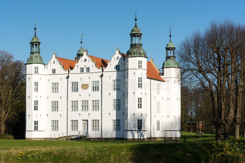 Castle of Ahrensburg stock photo. Image of manor, decorated - 70308104