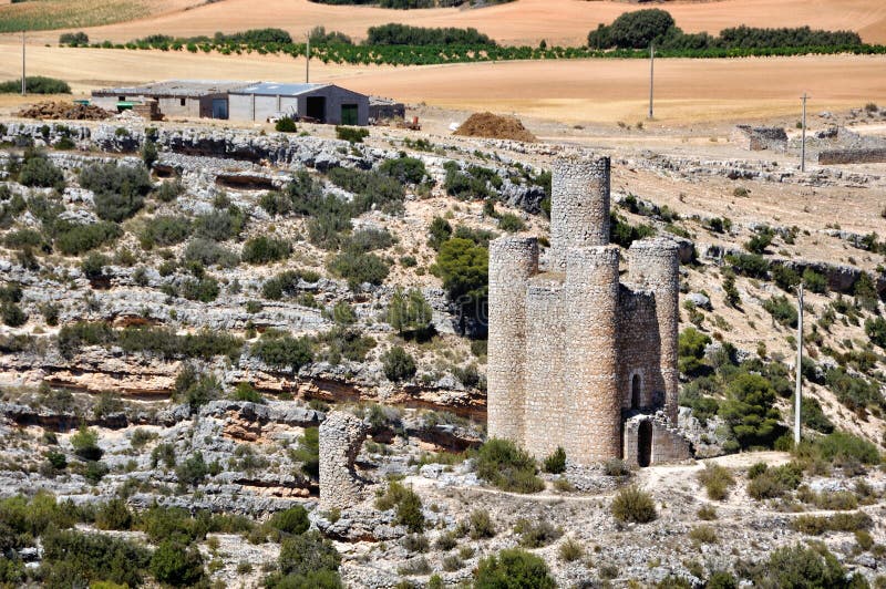 Alarcón castle, Spain stock image. Image of historic, arab - 2776515