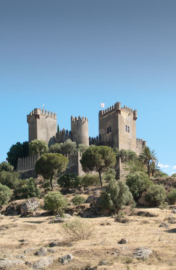 Castle of Almodovar Del Rio Stock Photo - Image of europe, culture ...