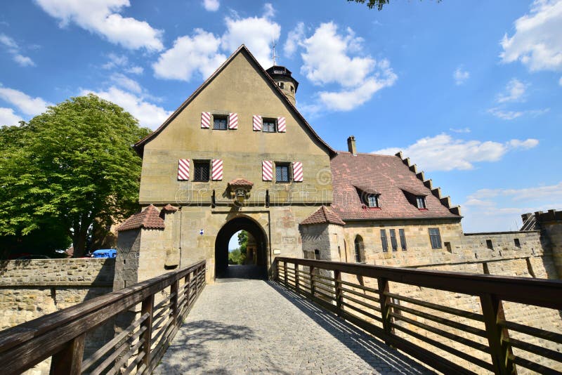 Castle Altenburg in Bamberg, Germany Editorial Photo - Image of ...