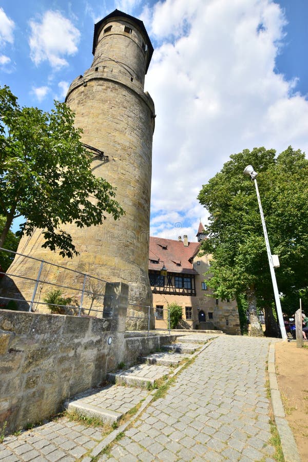 Castle Altenburg in Bamberg, Germany Editorial Photography - Image of ...