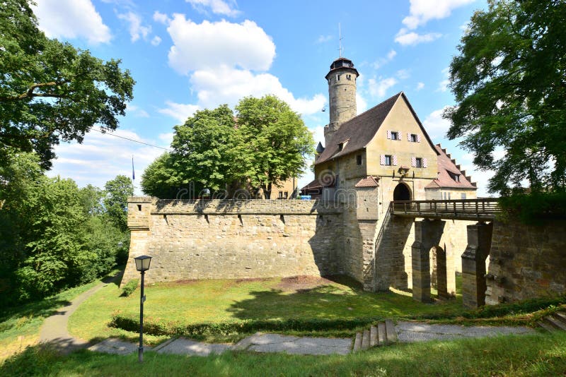 Castle Altenburg in Bamberg, Germany Editorial Photography - Image of ...