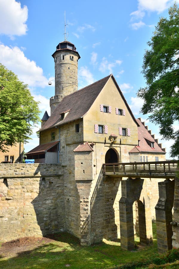 Castle Altenburg in Bamberg, Germany Editorial Photo - Image of stone ...
