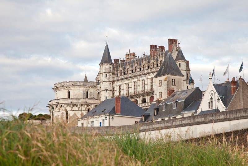 Castle Amboise France stock image. Image of stone, france - 20248997