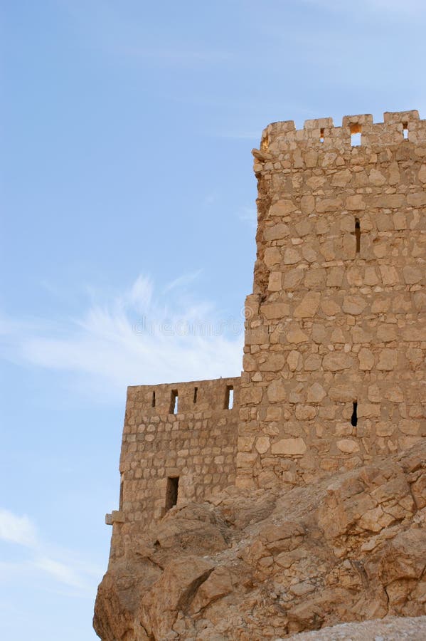 Castle in Ancient Palmyra, Syria Stock Photo - Image of palmyra ...