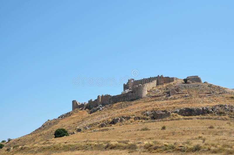 Castle of Argos in Peloponnese, Greece Stock Photo - Image of argos ...