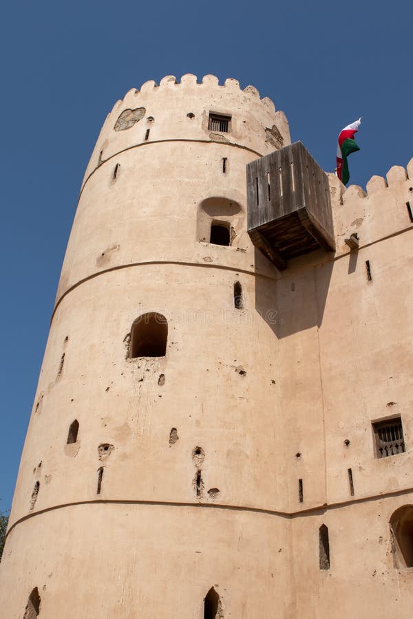 Castle in Barka, Oman - Middle East Stock Image - Image of middle ...