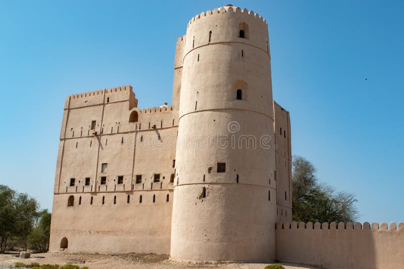 Castle in Barka, Oman - Middle East Stock Image - Image of exterior ...