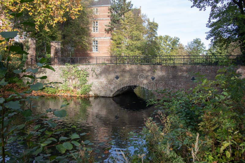 Castle Bedburg stock photo. Image of germany, residence - 261183802