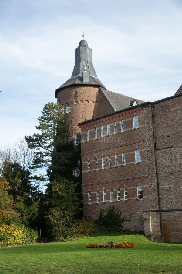 Castle Bedburg stock image. Image of antiquity, residence - 261183843