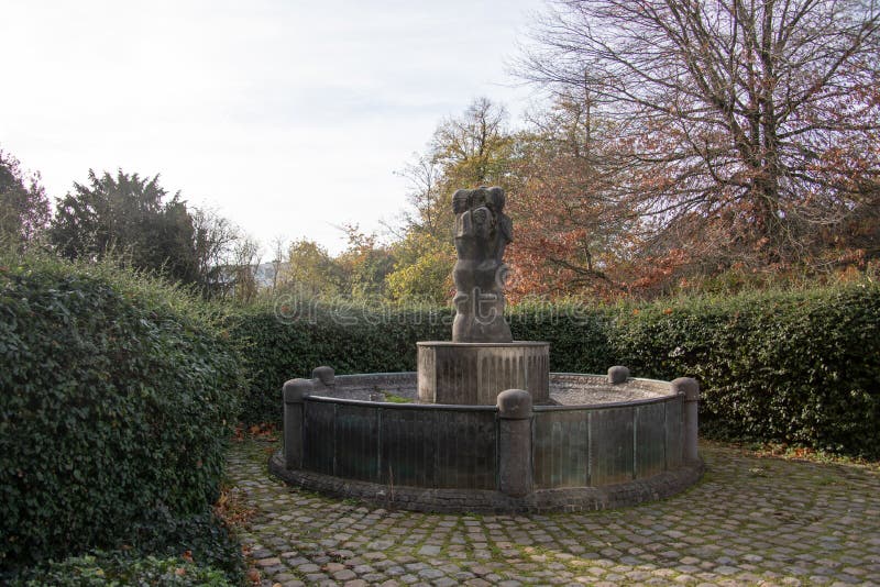 Castle Bedburg stock photo. Image of plants, monumental - 261183852