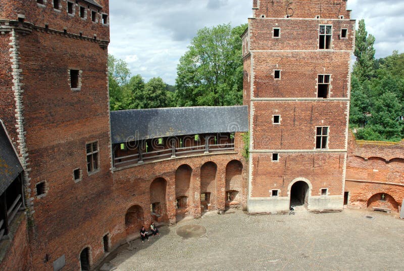 Castle Beersel stock photo. Image of ancient, beersel - 2619236