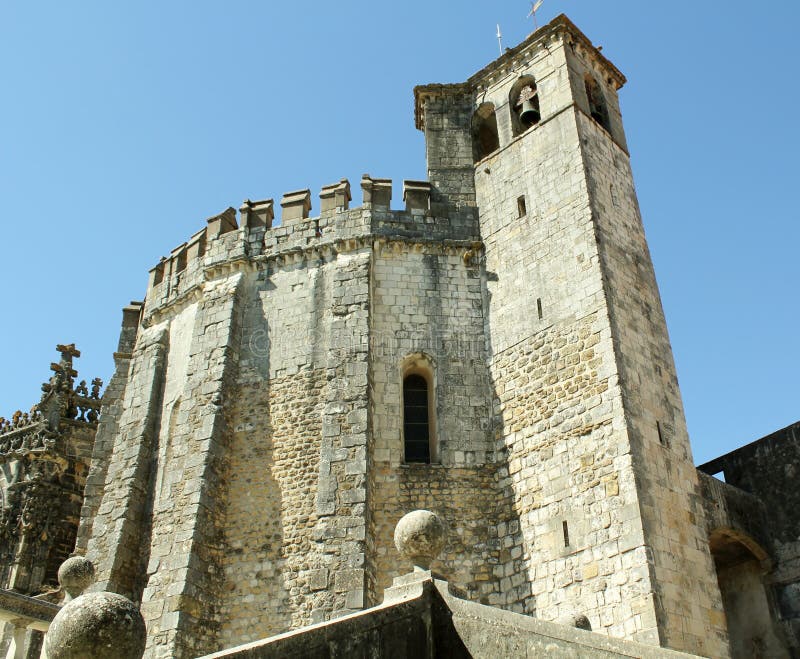 Castle bell tower stock image. Image of monastery, castle - 27542905