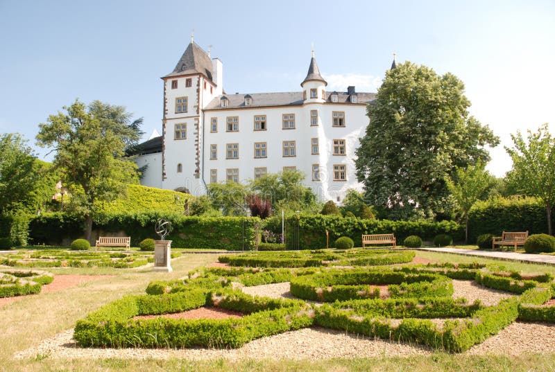 Germany - Castle Berg- Renaissance Palace -Saarland Stock Photo - Image ...