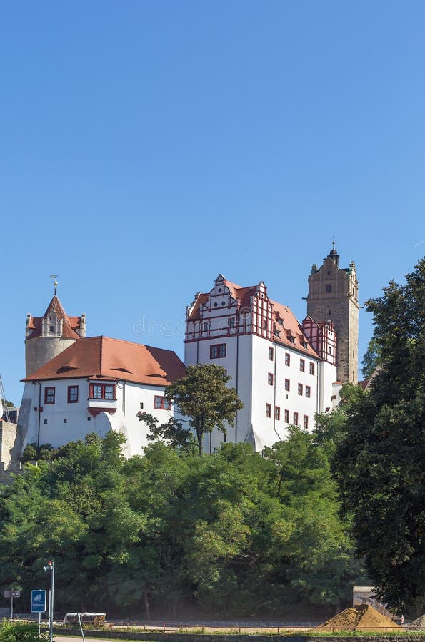 Castle in Bernburg, Germany Stock Photo - Image of travel, ancient ...