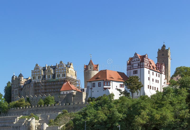 Castle in Bernburg, Germany Stock Photo - Image of ancient, historical ...