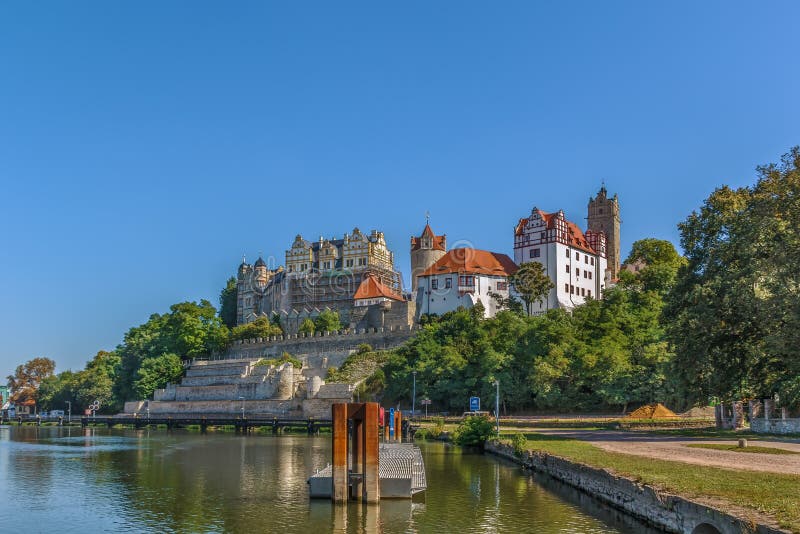 Castle in Bernburg, Germany Stock Image - Image of bernburg, tourism ...