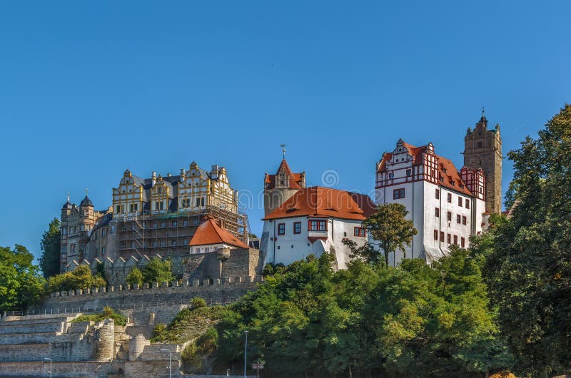 Castle in Bernburg, Germany Stock Image - Image of bernburg, tourism ...