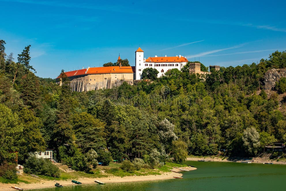 Castle Bitov editorial stock image. Image of historical - 295601354